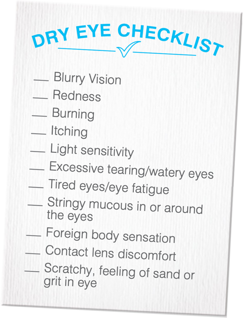 Dry-Eye-Checklist - Brenart Eye Clinic